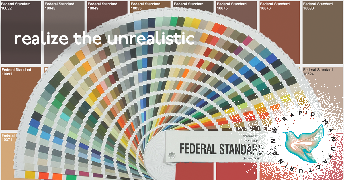 MIL-Spec paint or Pantone | NW Rapid Manufacturing